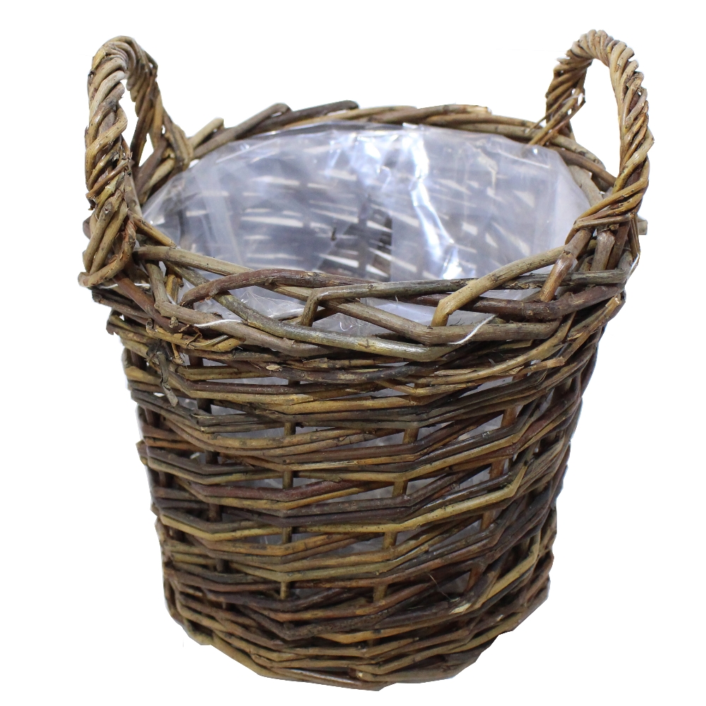 Erntekorb 21 x 19 cm | Pflanzkorb Rattan | Pflanzgefäße & Zubehör ...